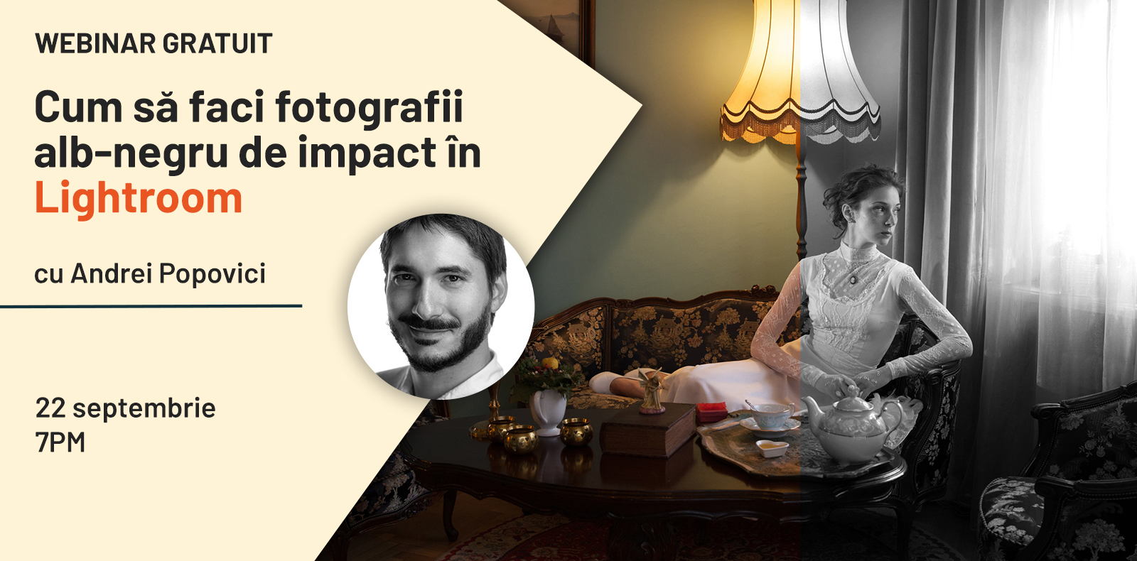 Cum sa faci fotografii alb-negru de impact in lightroom - Academia F64