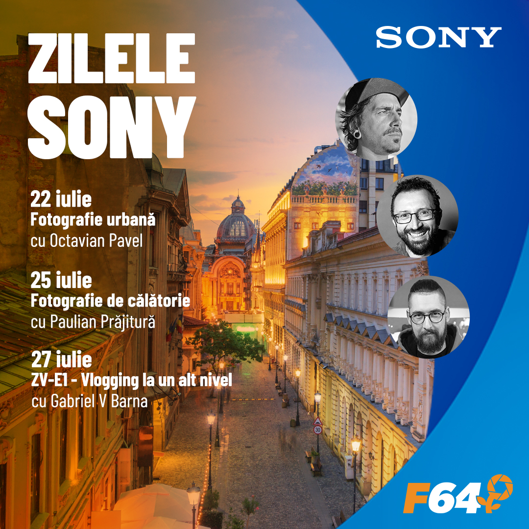 Zilele Sony revin in perioada 22 - 27 iunie - Academia F64